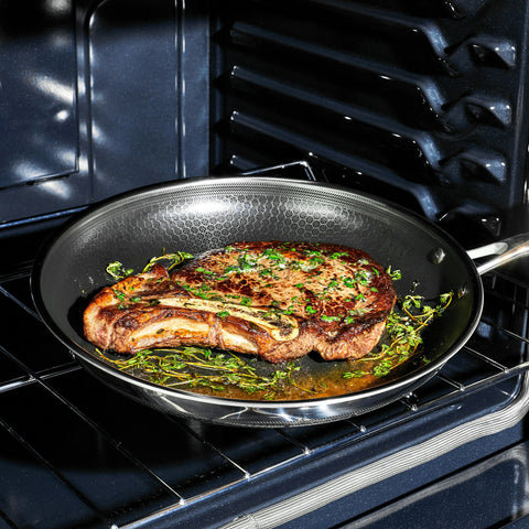 12" Hybrid Frying Pan | HexClad Cookware – HexClad Cookware Canada