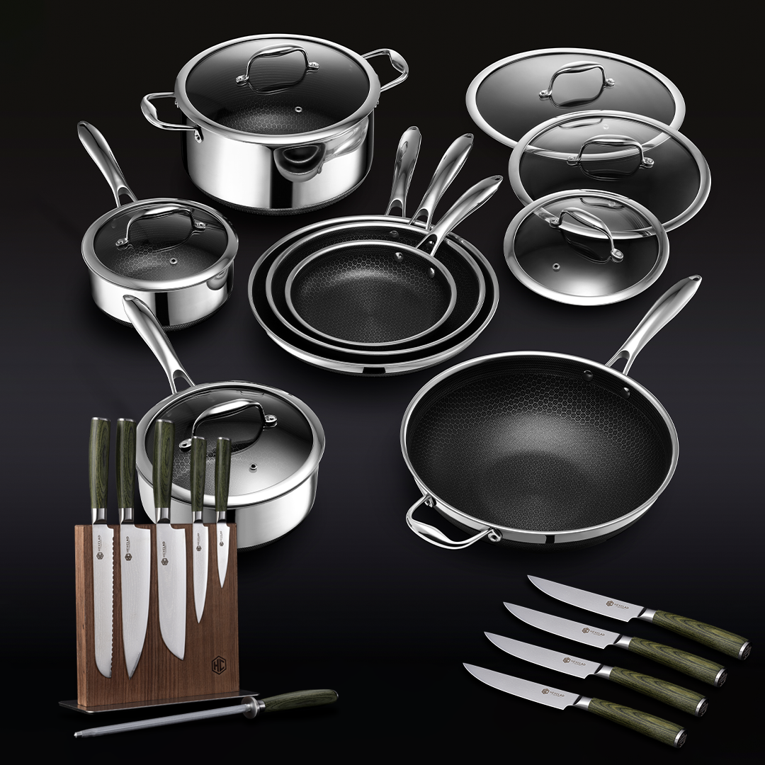 The Overhaul Bundle – HexClad Cookware Canada