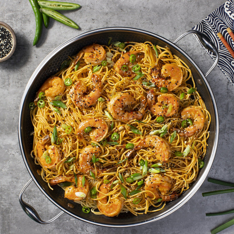 14" Wok With Lid | Hexclad Cookware – HexClad Cookware Canada